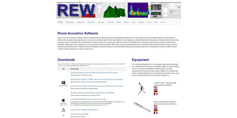 Best Free Acoustical Measurement Software: Room EQ Wizard (REW) – Audio ...
